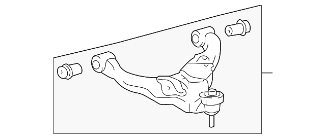 48068-60051 - Lower Control Arm 2010-2023 Lexus GX460 | Longo Lexus Parts