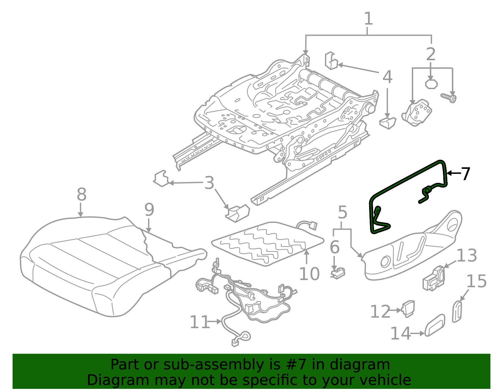 2GJ-881-559 - Retaining Bracket 2022-2025 Volkswagen Taos | Wolfsburg ...