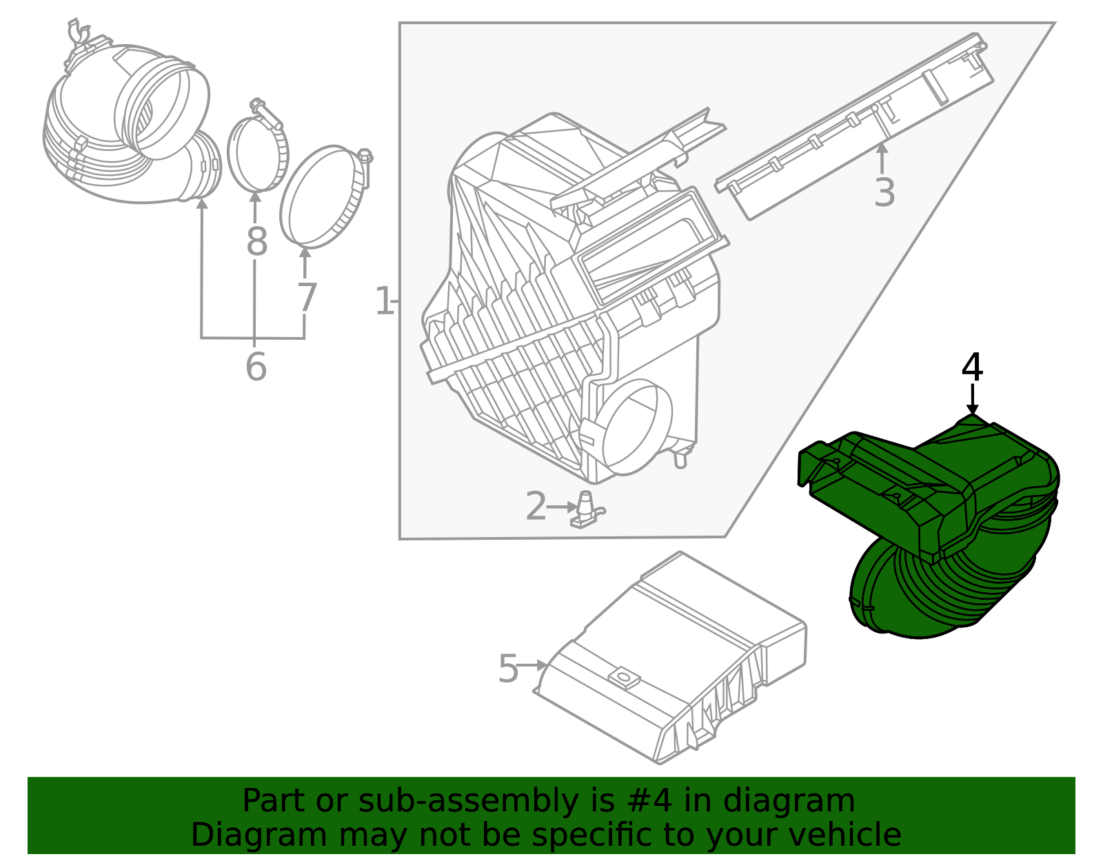 2022-2026 Genesis GV70 Inlet Duct 28210-AR100 | MotorMotor