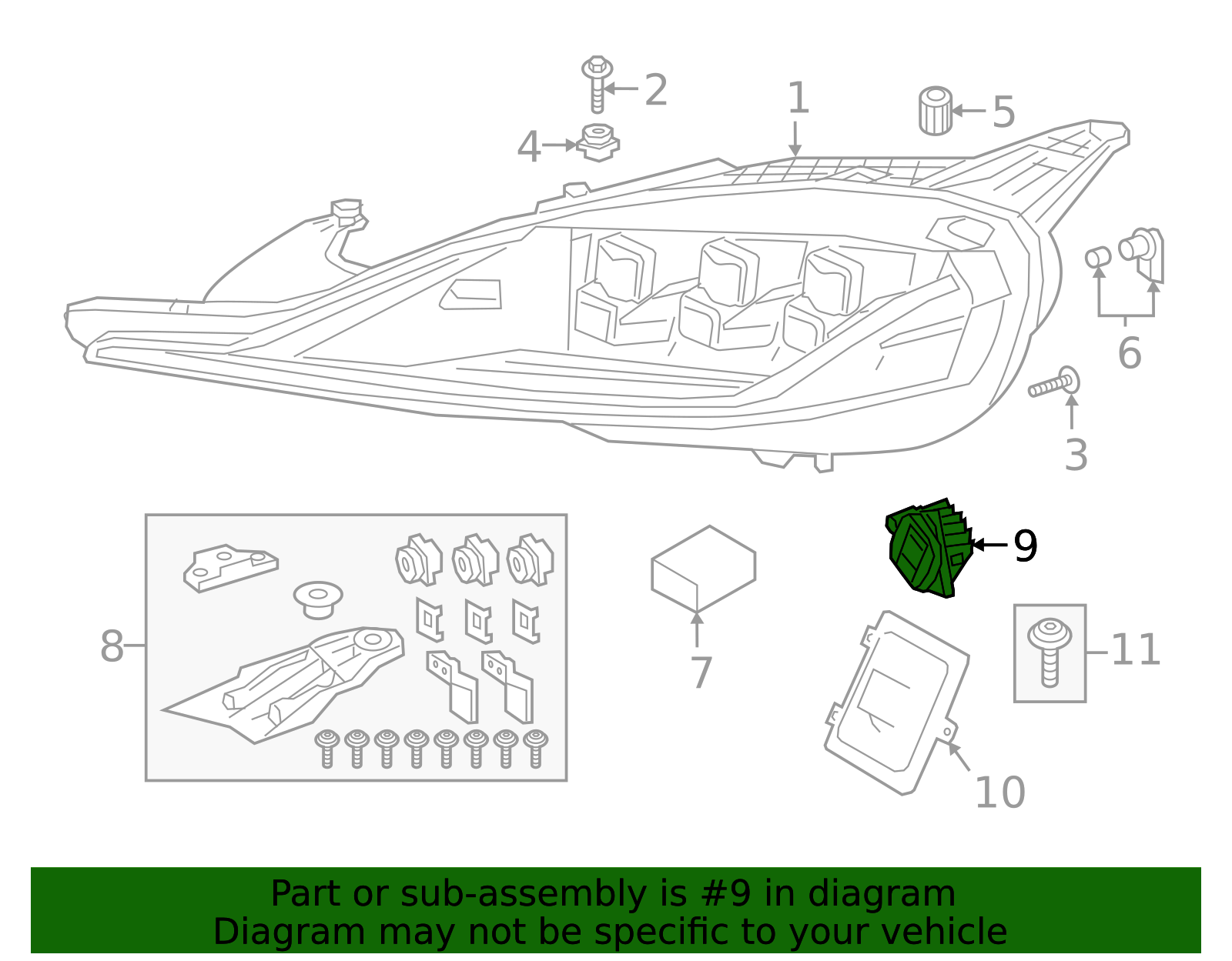 2020-2025 Toyota GR Supra 2020-2024 Toyota GR Supra - LED Unit Right ...