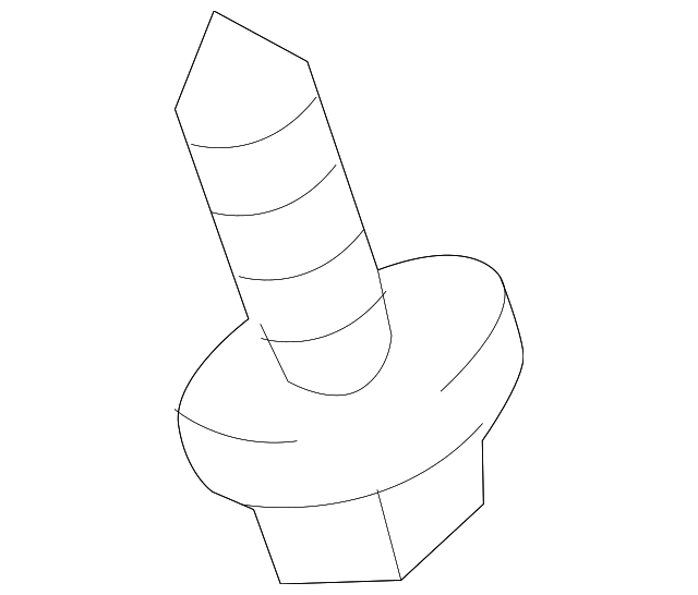 93905-24280 - Frame Molding Screw 2018-2024 Honda Odyssey | Honda Parts ...