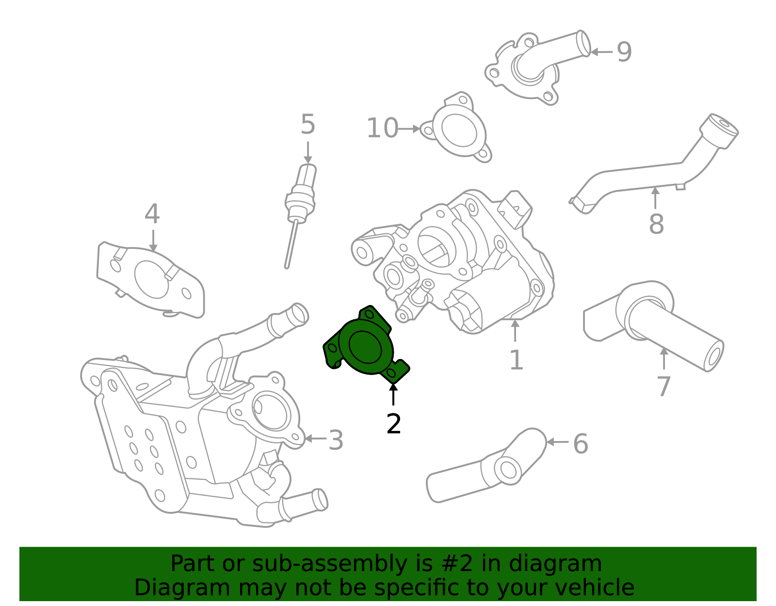 2020-2025 Hyundai Valve Gasket 28493-2M800 | OEM Parts Online