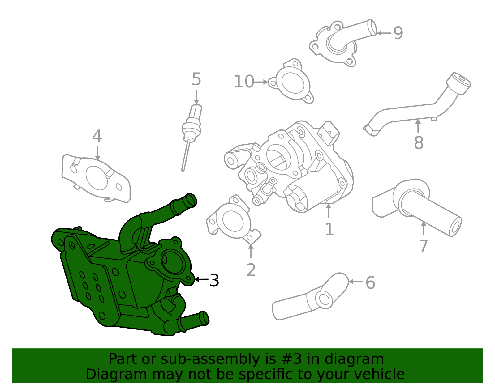 28460-2M800 - 2020-2024 Hyundai - Egr Cooler | Conicelli Hyundai