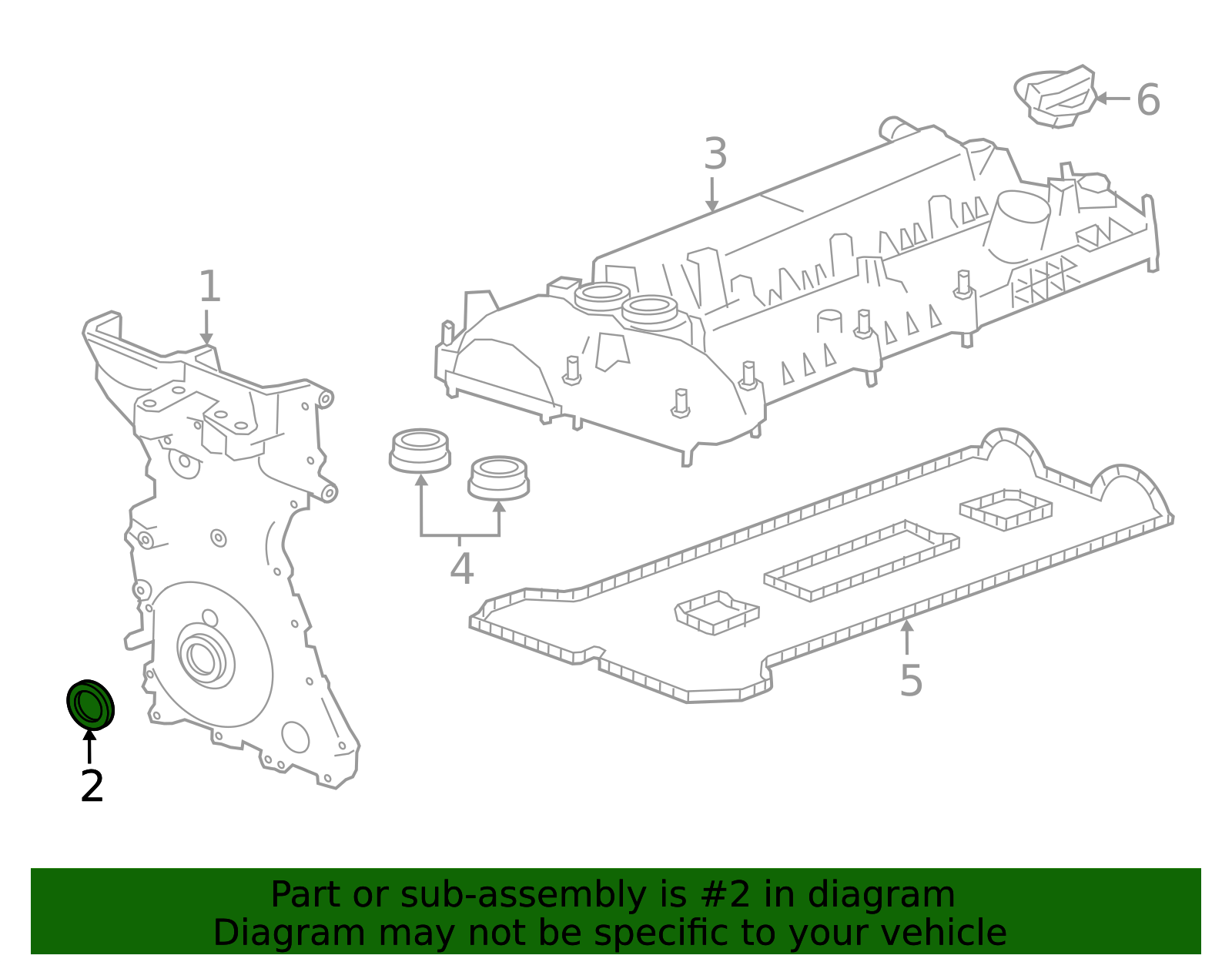 Rear Main Seal Retainer C2D60942 | OEM Parts Online