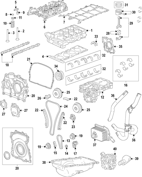 Oil Pan for 2025 GMC Acadia | GMPartsDirect.com