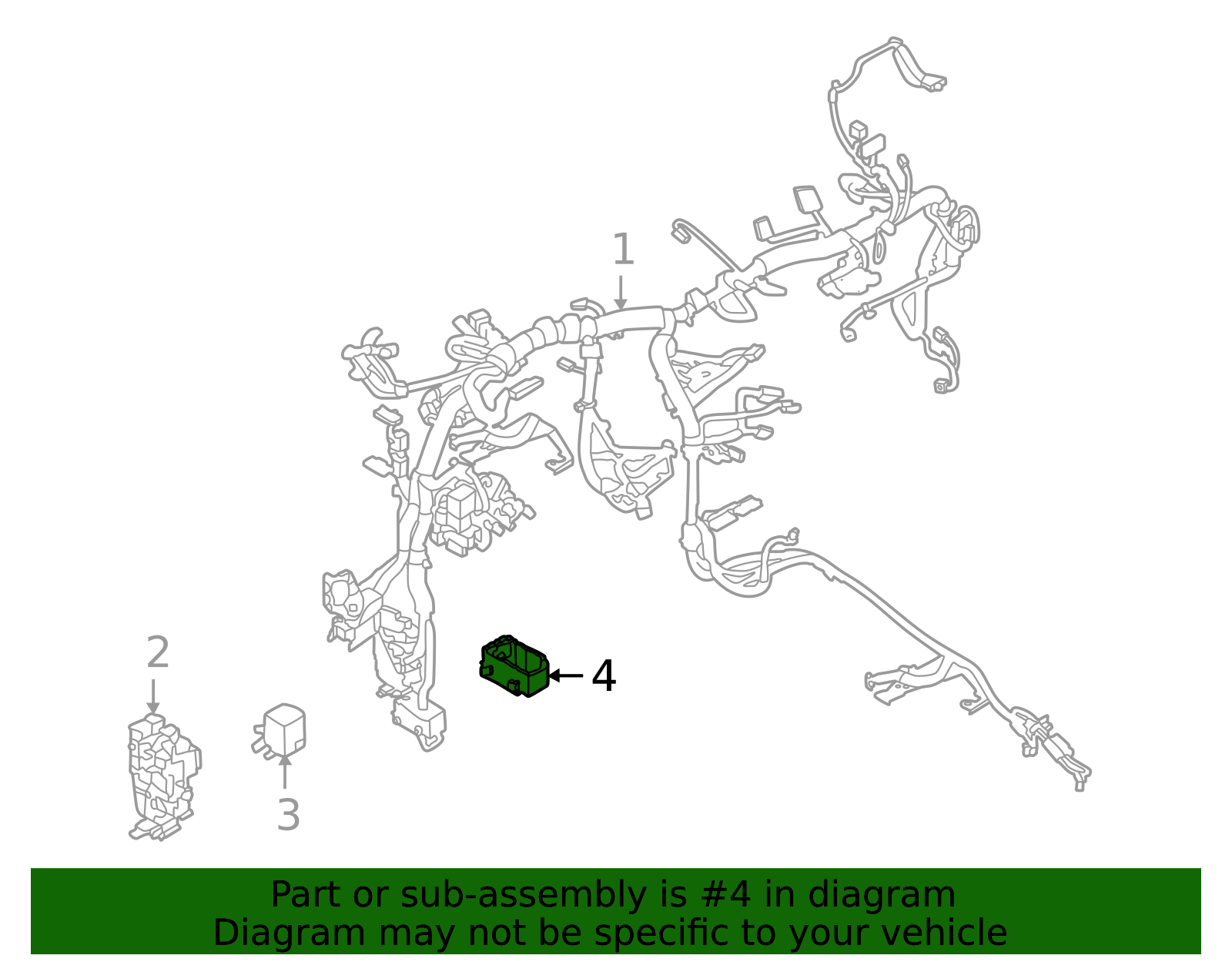 2020-2025 Nissan Versa Bracket 24236-5RB0B | Scott Evans Nissan Parts
