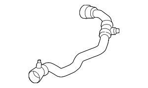 17128616548 - 2016-2022 BMW Upper Hose (17-12-8-616-548) | BMW of South ...