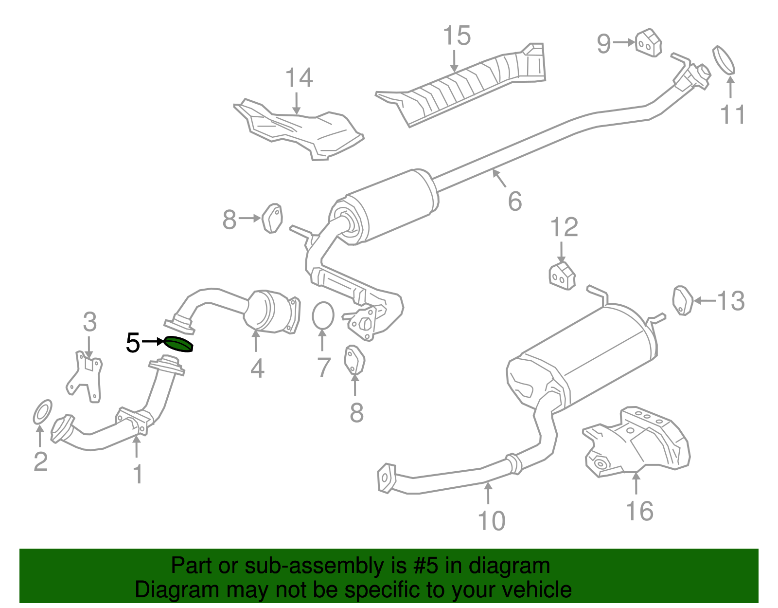 18229-TF0-013 - High-Quality Converter & Pipe Gasket for 2009-2022 ...