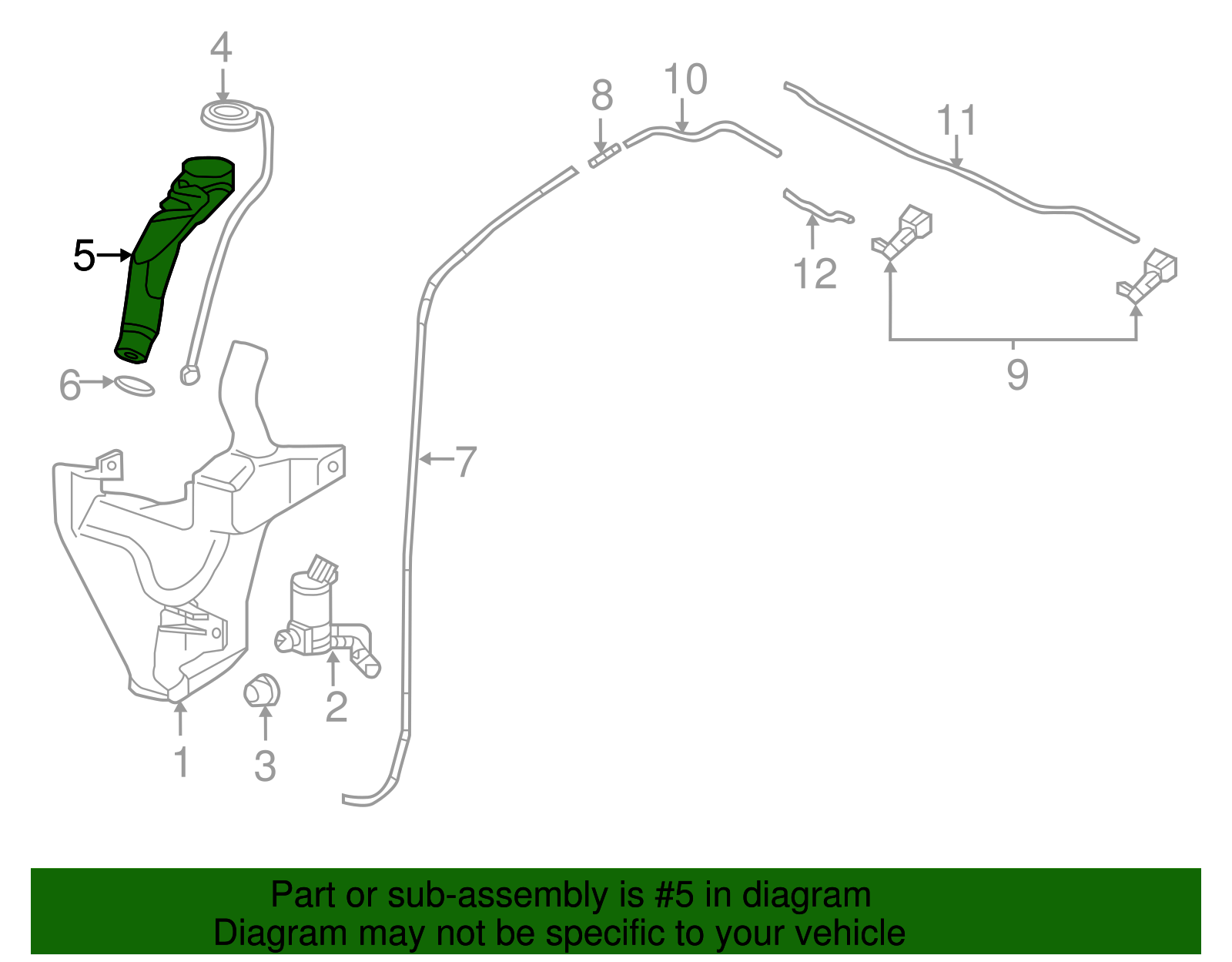 76805-TR0-305 - Filler Neck 2012 Honda Civic | Honda Parts Online