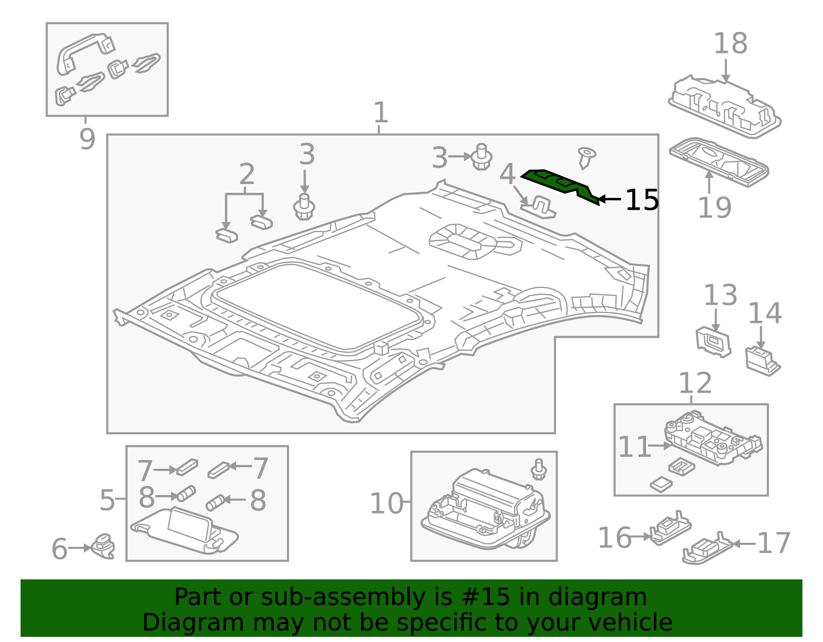 39210-T2A-Z01 - High-Quality Microphone for 2015-2020 Acura TLX ...