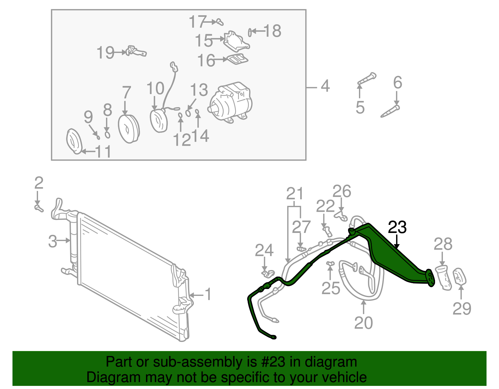 97773-2C000 - Suction Hose 2003-2005 Hyundai Tiburon | Hyundai Parts Pro