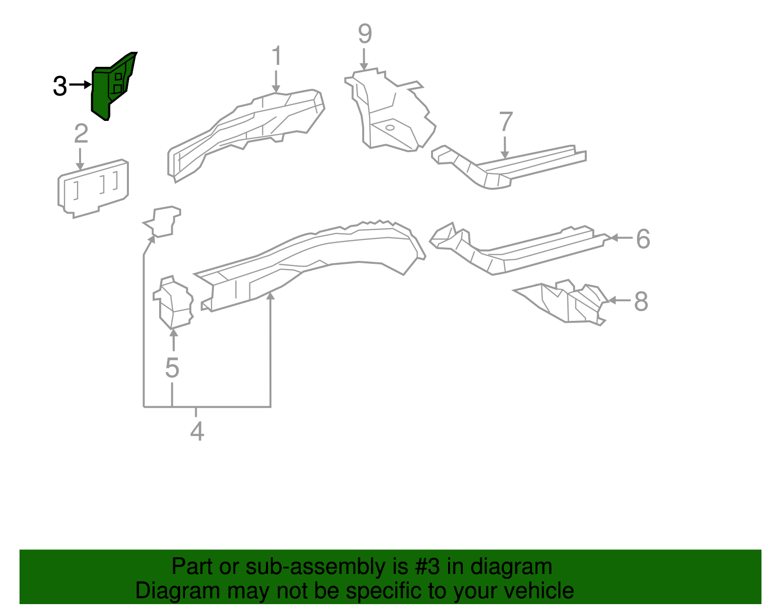 2016-2018 Lexus Support Bracket 51702-33010 | OEM Parts Online