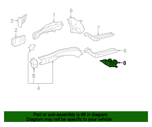 57032-06010 - High-Quality Lower Reinforced for 2007-2018 Lexus ...