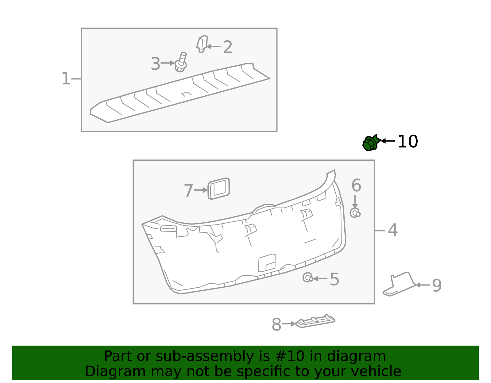 66311-76010-C0 - 2019-2024 Lexus - Hook | My L Parts