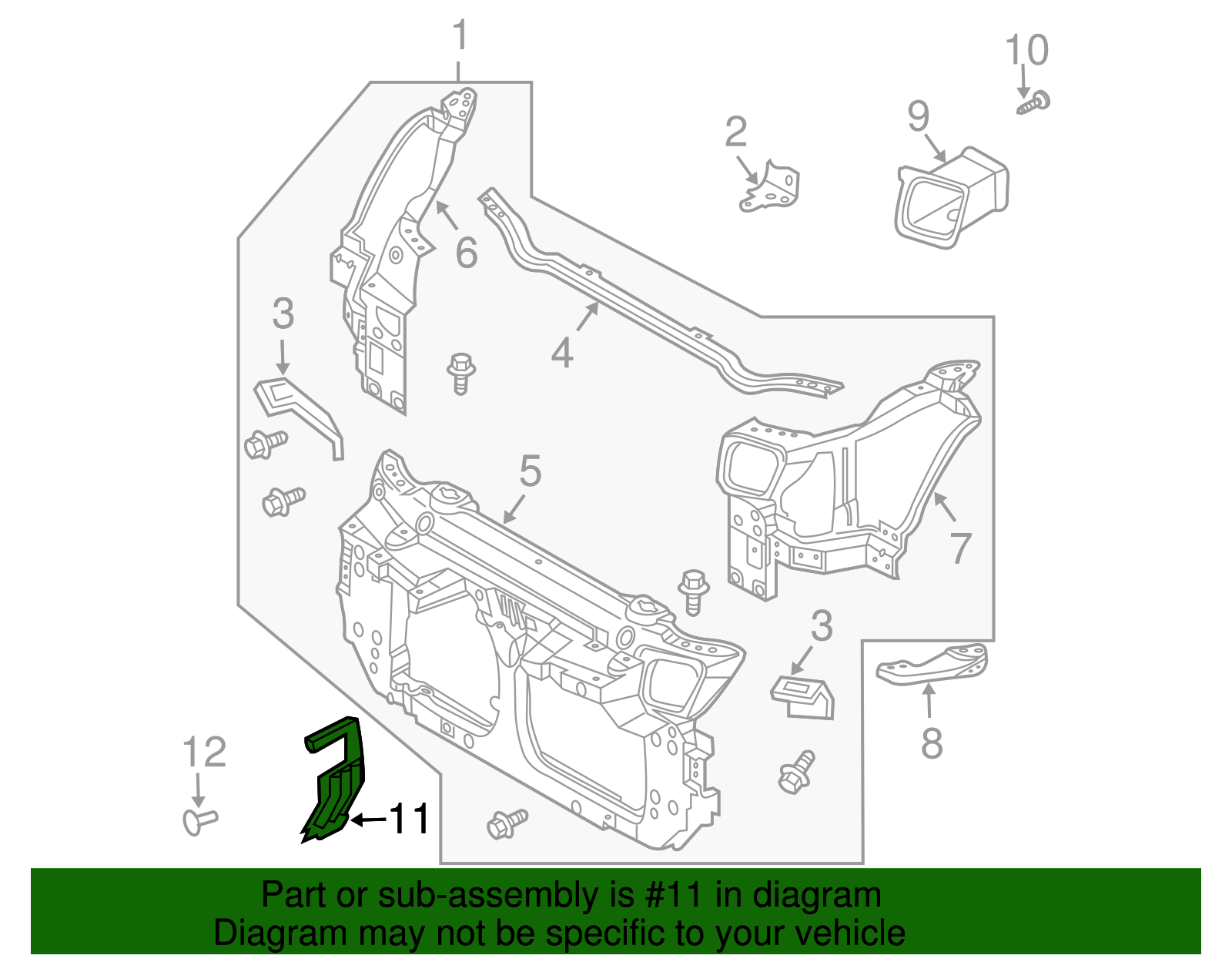 21469-CF40A - Intake Duct 2006-2009 Nissan 350Z | Nissan Parts ...