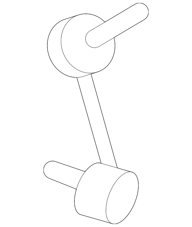 Genuine OEM Ford Part - Stabilizer Link 6W1Z-5K484-AA | Genuine OEM ...