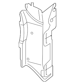 68292729AA - Radiator Seal Left - 2018-2021 Mopar | Mopar Parts Canada