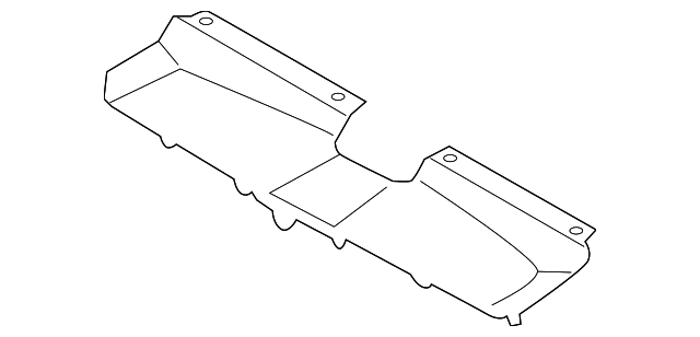 2013-2017 Hyundai Veloster Radiator Support Access Cover 86353-2V500 ...