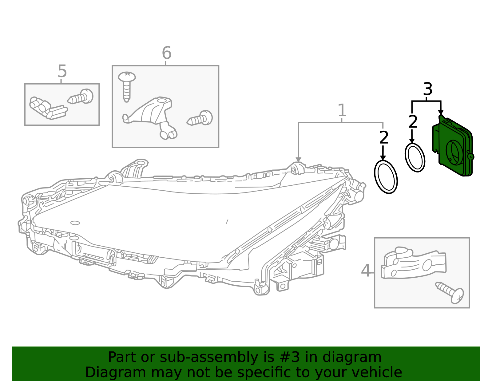 81016-46110 - High-Quality Headlight Control Module for AutoNation Parts
