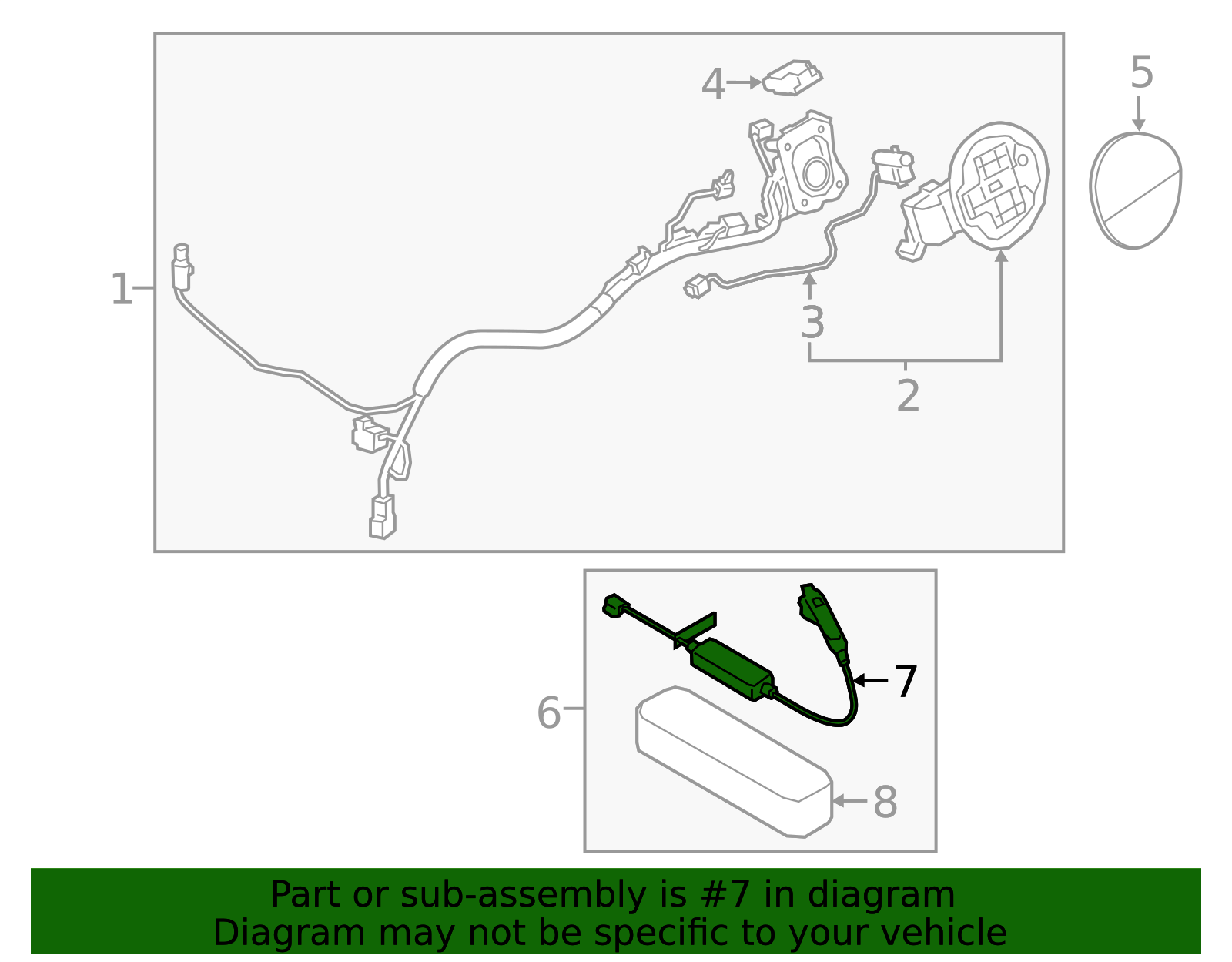 91670-K4020 - High-Quality Cable for AutoNation Parts