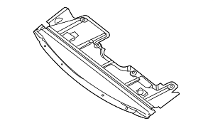 75890-ZX00A - Lower Shield - 2011-2013 Nissan Altima | Nissan OEM Parts ...