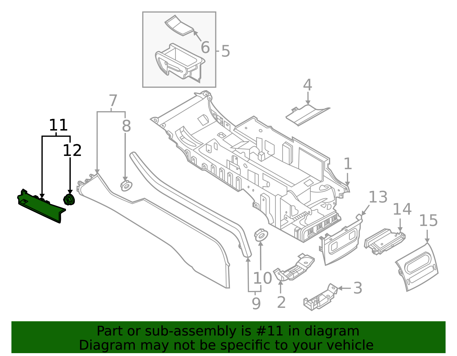 LC5Z-7804608-BK - High-Quality Rear Molding for 2025 Lincoln Aviator ...