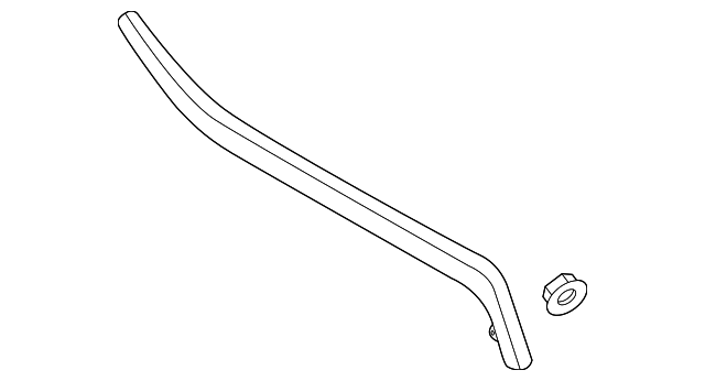 2020-2024 Lincoln Aviator Upper Molding LC5Z-7804608-AN | Ford OEM ...