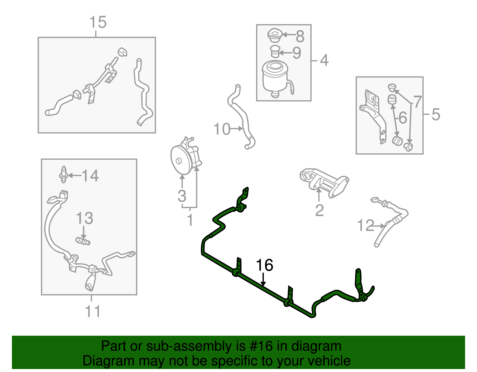 2001-2004 Nissan Pathfinder Tube Assembly 49790-4W00A | Bill Kay Nissan ...