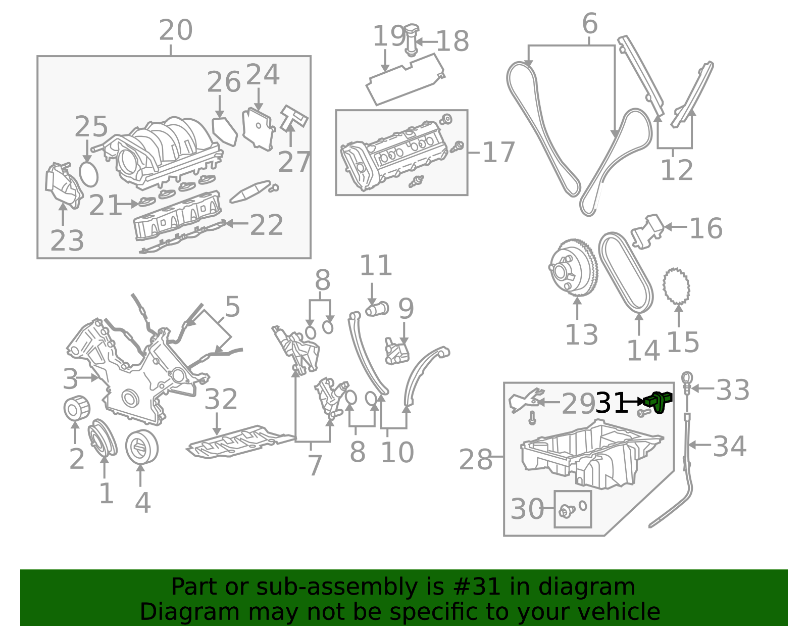 2005-2009 Land Rover Crankshaft Position Sensor NSC500160 | OEM Parts ...