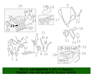 LR006678 - Engine Intake Manifold Gasket - 2005-2009 Land-Rover | Land ...