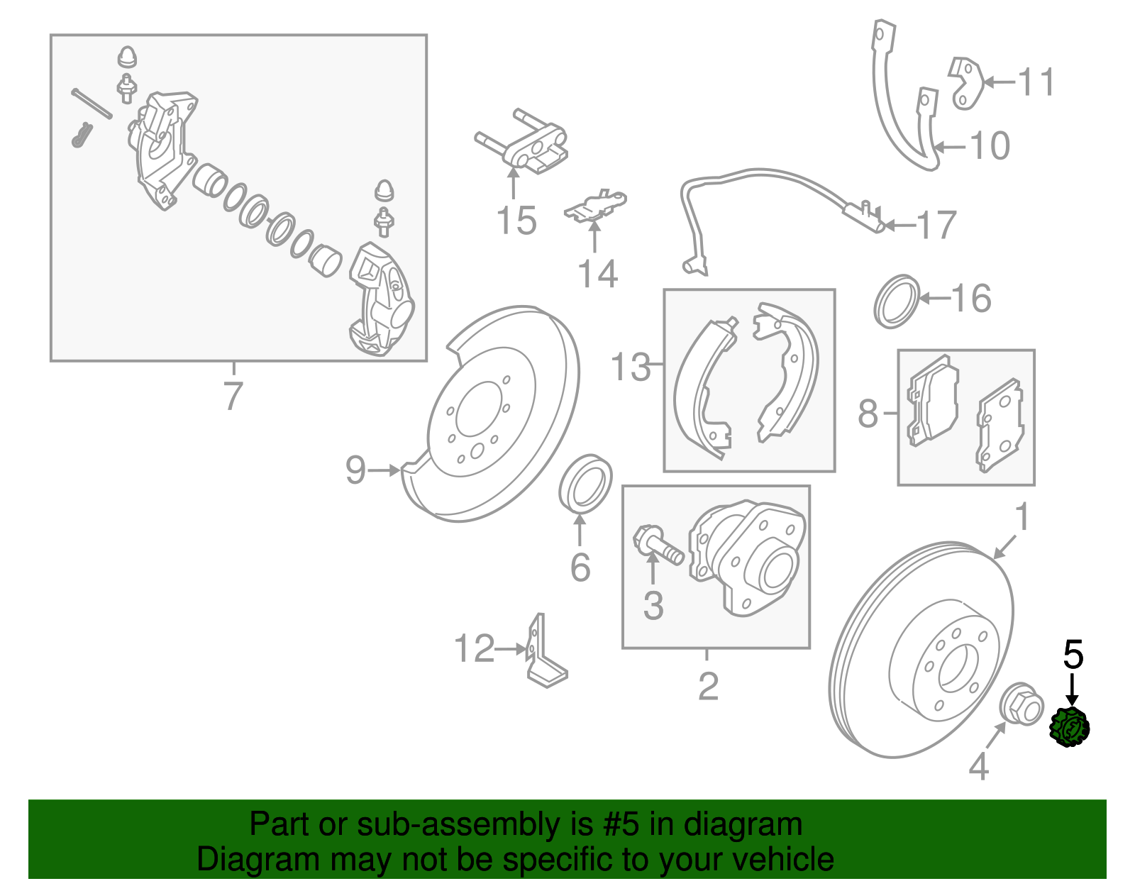 2008-2019 Infiniti Axle Nut Lock Nut 40263-1CA0A | Faulkner Infiniti of ...
