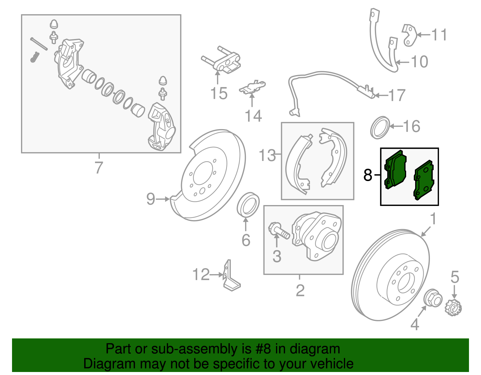 2008-2020 Infiniti Pad Kit - Disc Brake DD06M-JL00PNW | Infiniti of Nashua