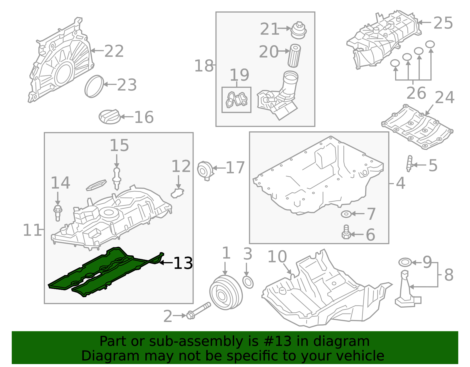 11213-WAA03 - Valve Cover Gasket 2020-2025 Toyota GR Supra | Toyota San ...