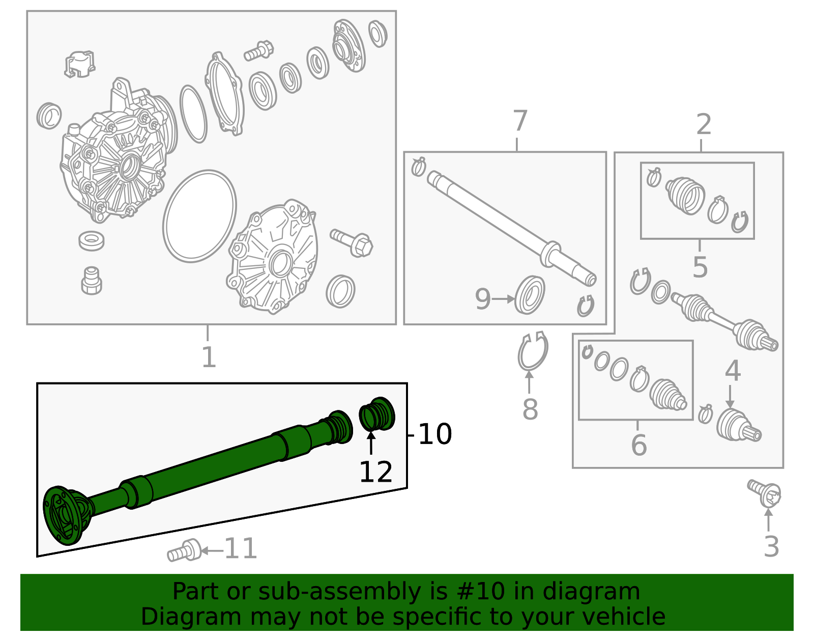 204-410-69-01 - Drive Shaft 2012-2021 Mercedes-Benz | Mercedes-Benz ...