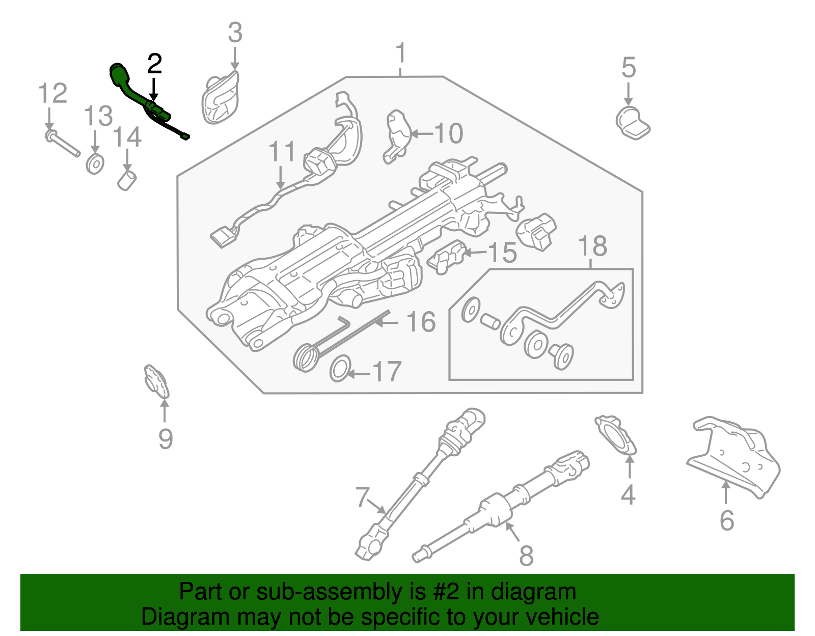 Ford Expedition Navigator Automatic Transmission Gear Shifter Lever ...
