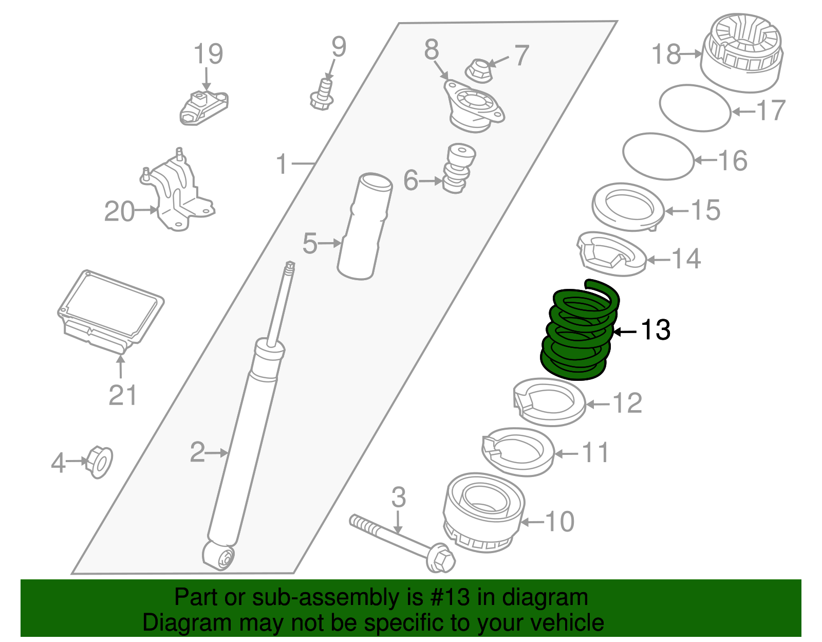 2010-2016 Porsche Panamera Coil Spring 970-333-531-16-504 | OEM Parts ...