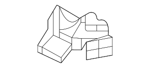 52527-02020 - Grille Assembly Lower Retainer - 2017-2025 Toyota | OEM ...