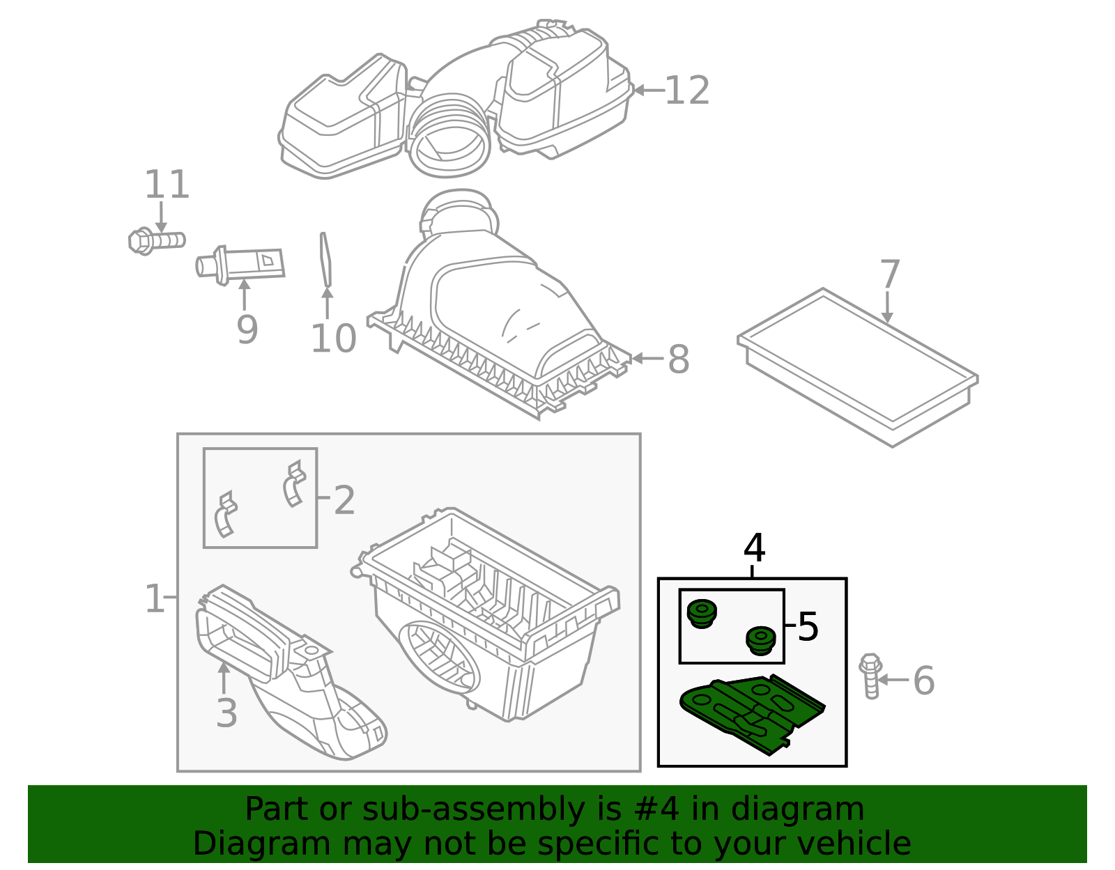 BB5Z-9647-A - Ford Mount Bracket 2011-2019 Ford | Retail Performance ...