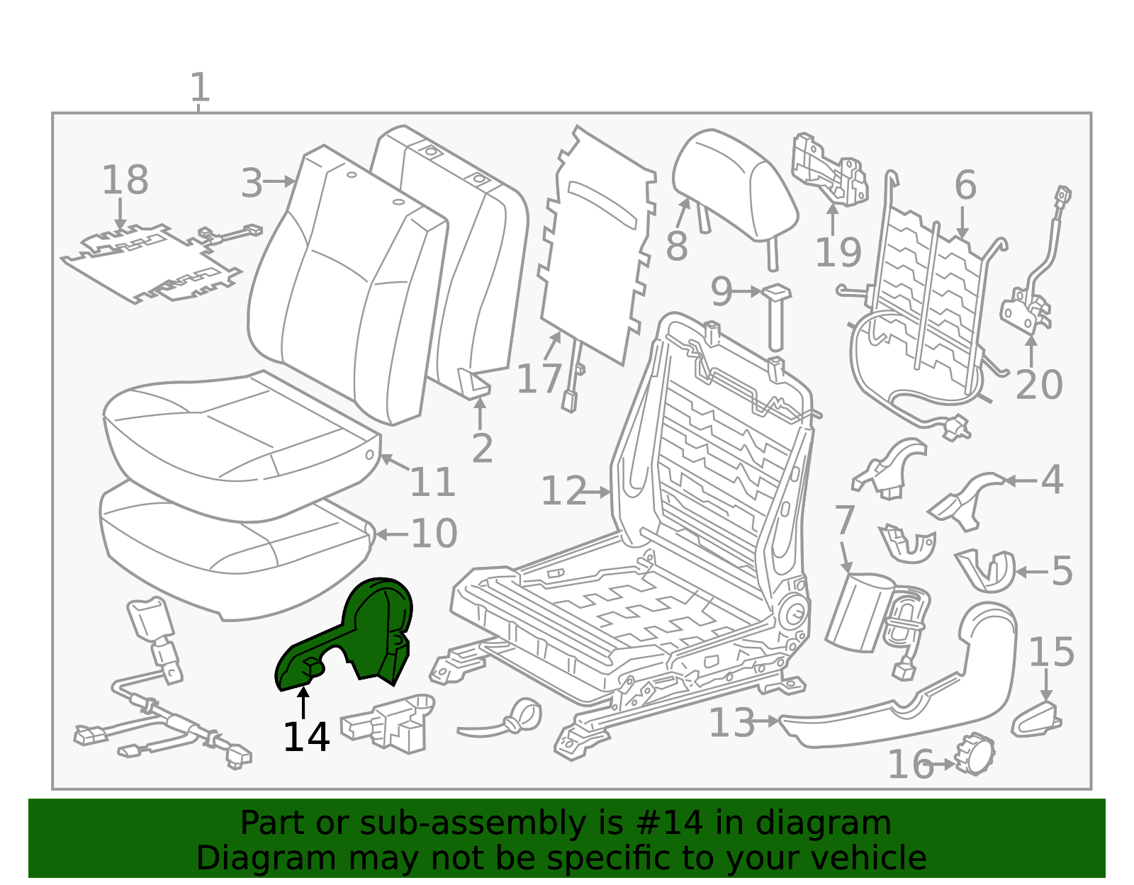 71862-AD010-B0 - Cushion Shield - 2005-2015 Toyota Tacoma | OEM Genuine ...