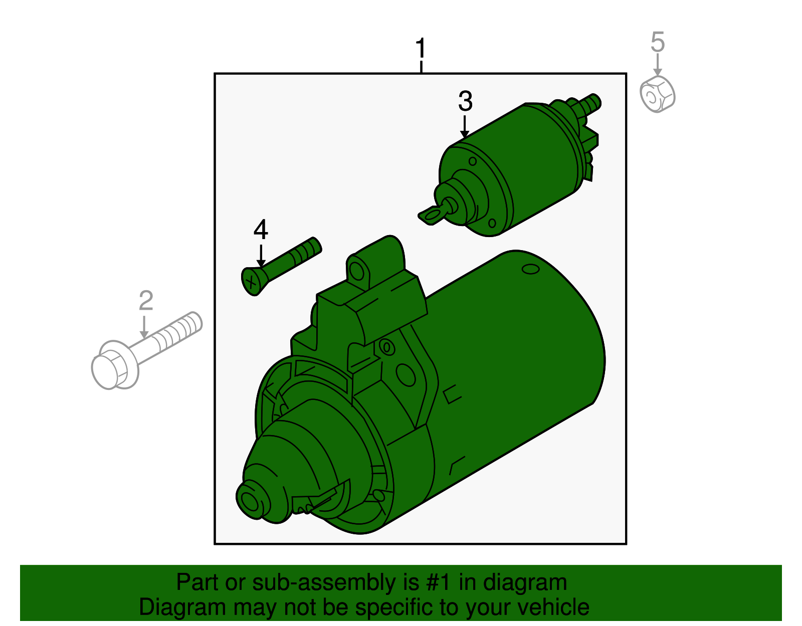 2014-2023 Audi R8 Starter 0BZ-911-024-D | Audi USA Parts
