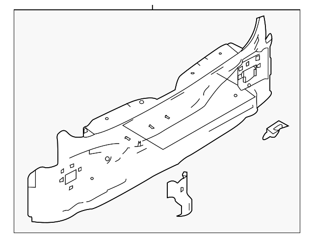 79110-6MA0A - Rear Body Panel - 2017-2023 Nissan | Nissan OEM Parts Direct