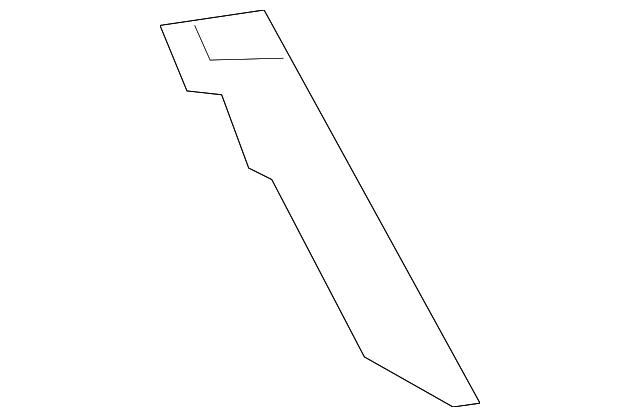 2018-2022 Toyota C-HR 2018-2022 Toyota C-HR - Rear Molding 75765-10010 ...