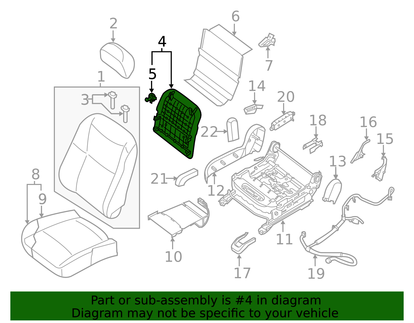 Seat Back Panel - Restore Rear Seat Aesthetics | AutoNation Parts