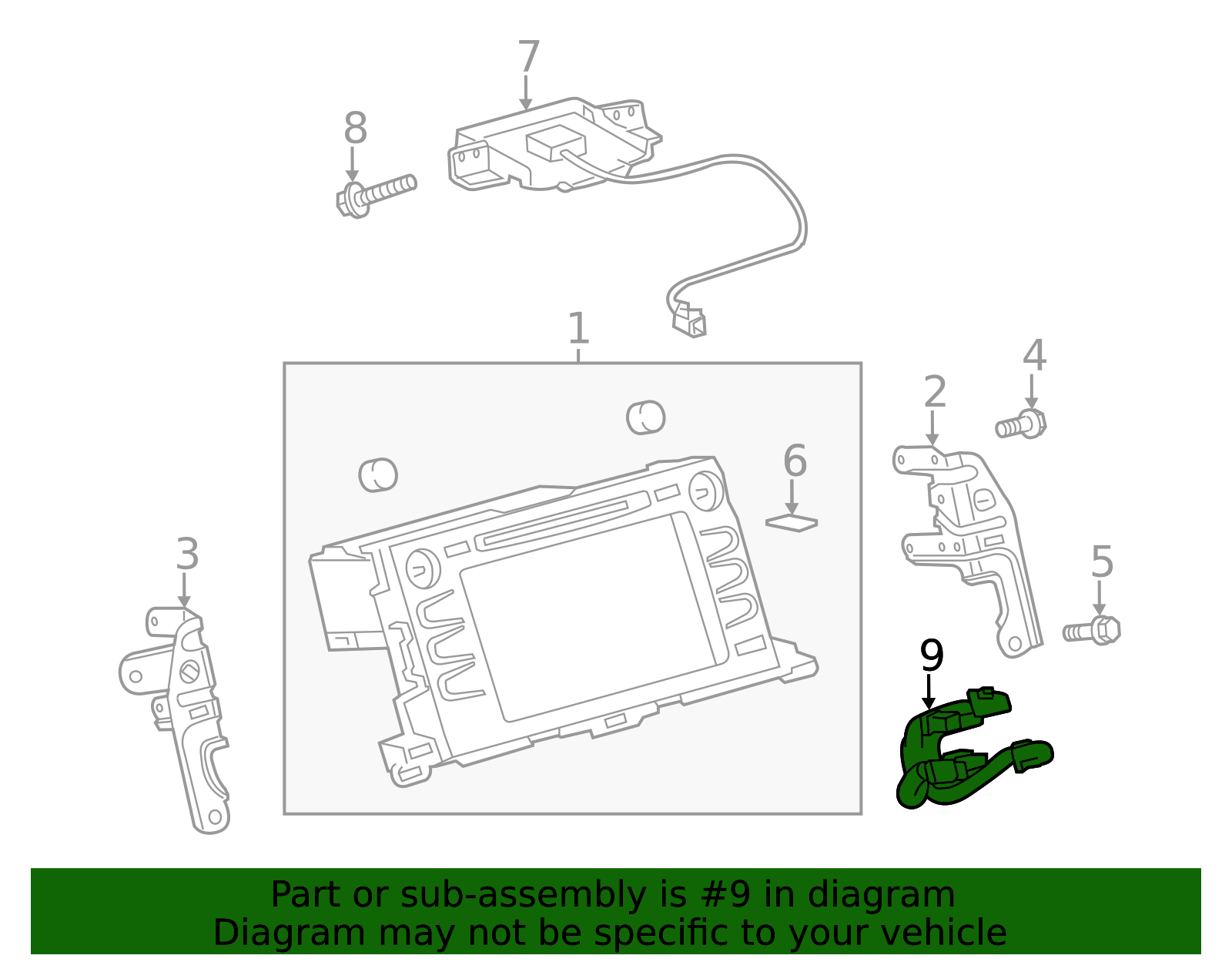 86842-0E010 - Toyota Wire Harness 2013-2019 Toyota | Performance Auto Parts