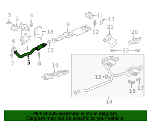 85542639 - Front Pipe 2018-2024 GM | Chevrolet Parts Direct