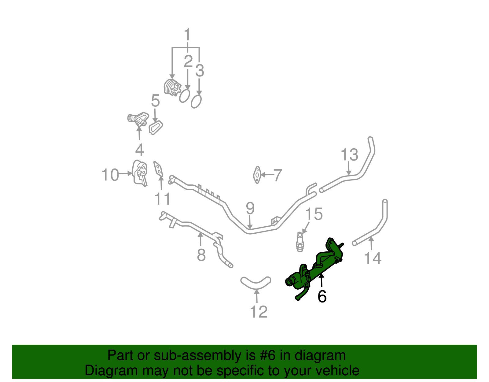 2002-2007 Nissan Water Outlet 11060-9Y40A | Nissan Parts Central