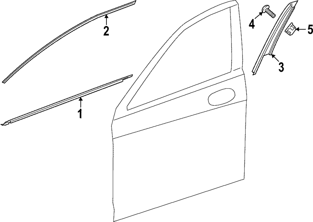 206-690-63-00 - Door Applique 2022-2025 Mercedes-Benz | Mercedes-Benz ...