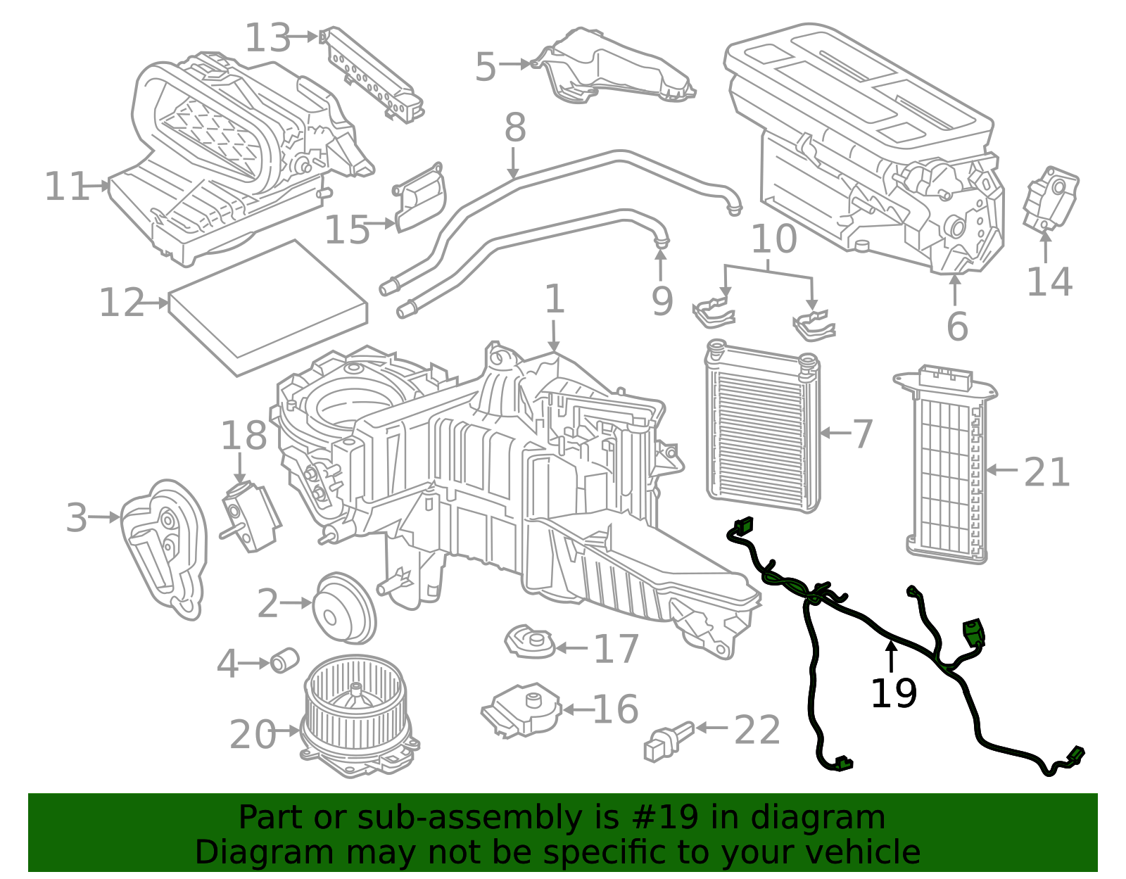 2018-2020 Ford F-150 | Wire Harness | JL3Z-19949-A | Walls' Ford Parts
