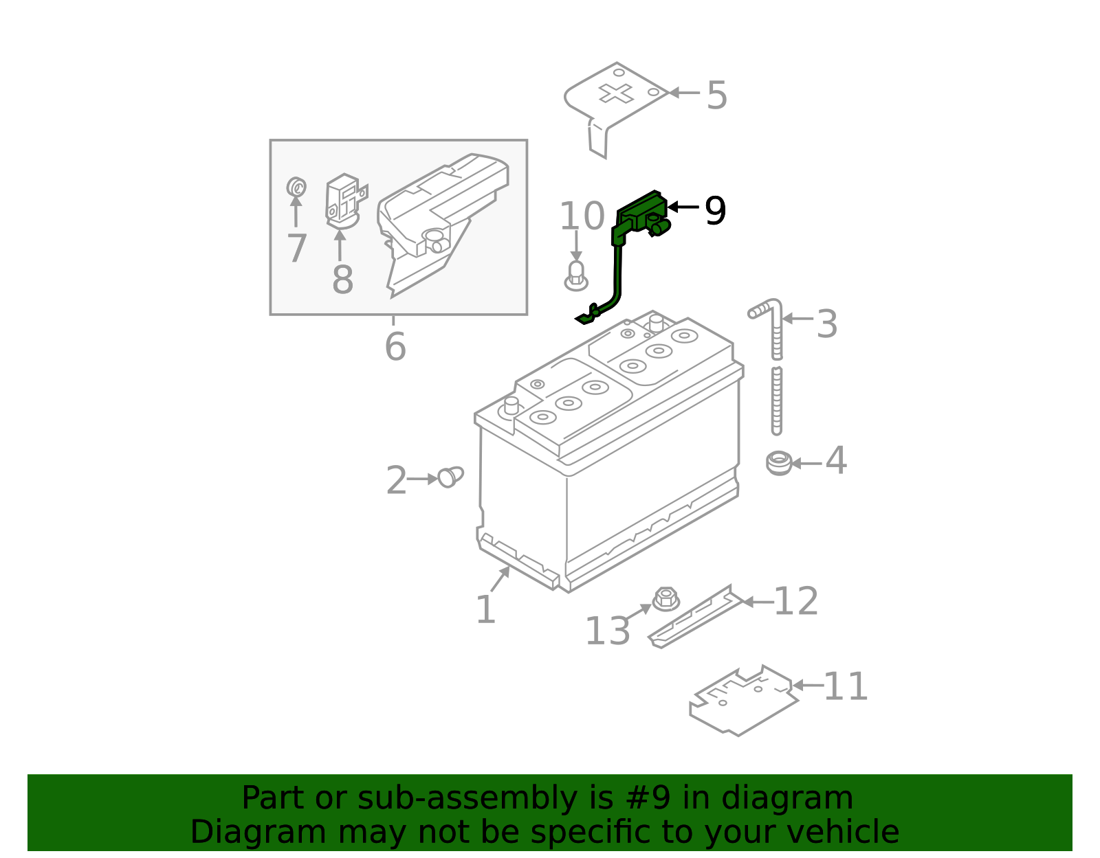 4N0-915-181-B - Battery Control Module 2020-2021 Audi A8 Quattro | Audi ...