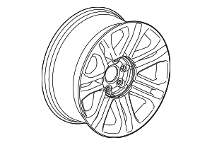 84341232 - 2015-2020 Cadillac - 20x9-Inch Aluminum Wheel | Partners Chevy